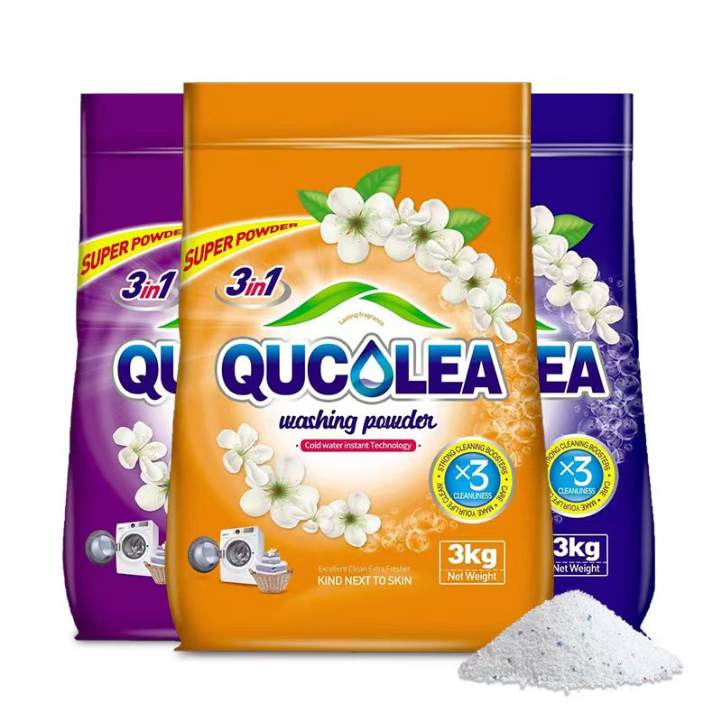 Laundry Detergent Washing Powder 3KG manufacturers factory-qilijia
